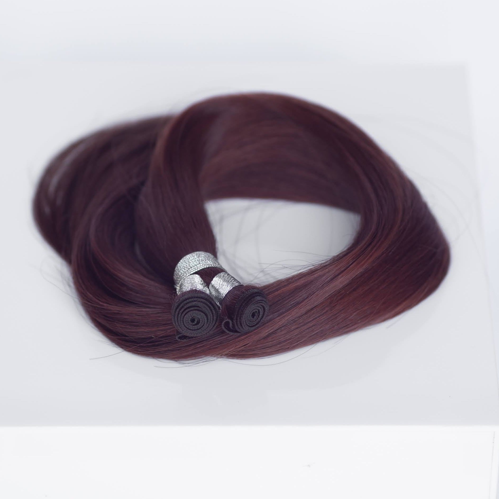Genius (Micro) Weft 24" 94g Professional Hair Extensions - #550 Rouge ...