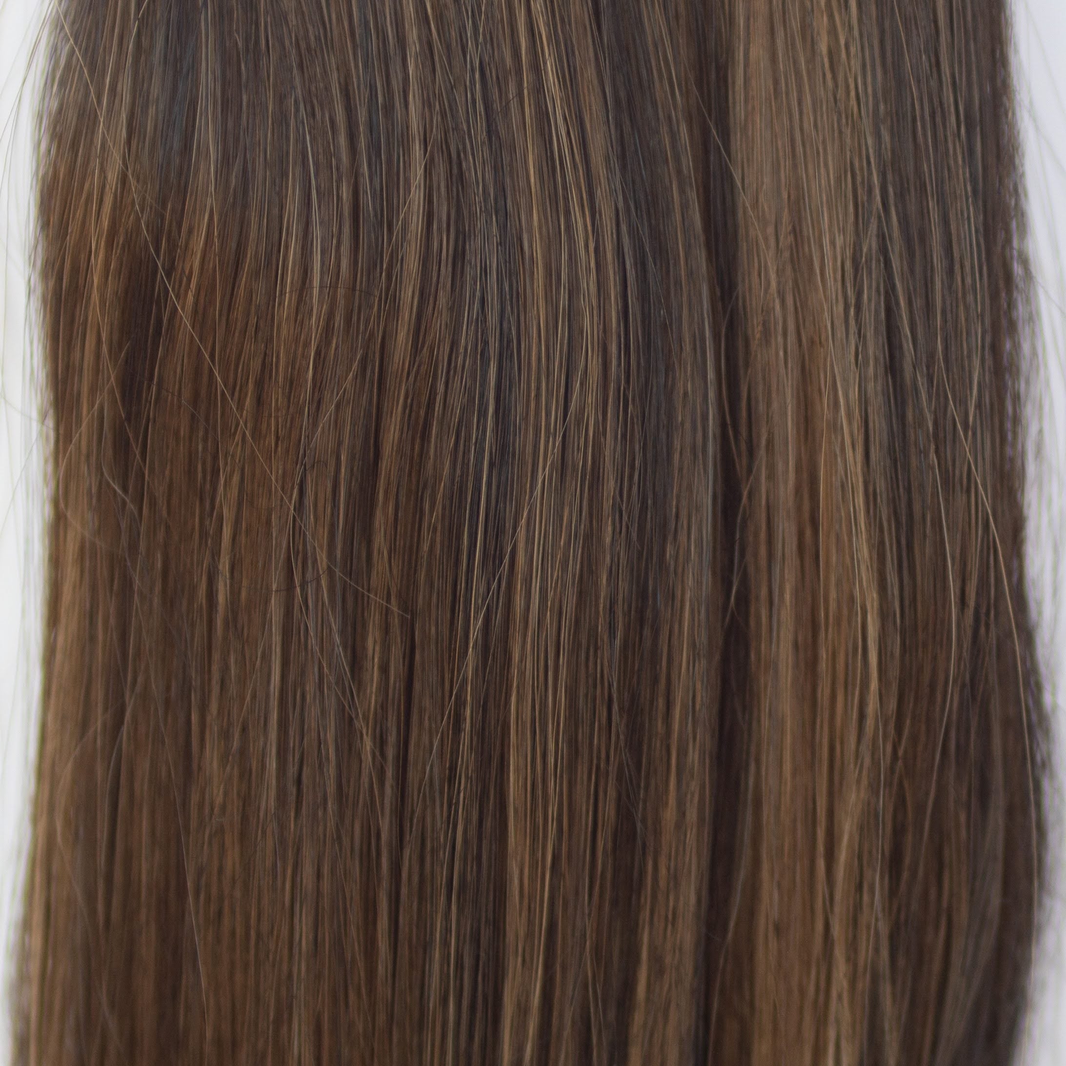 Machine-Tied Weft 20" 145g Pro Blend Hair Extensions - #1B/2/6 Dark Ch ...