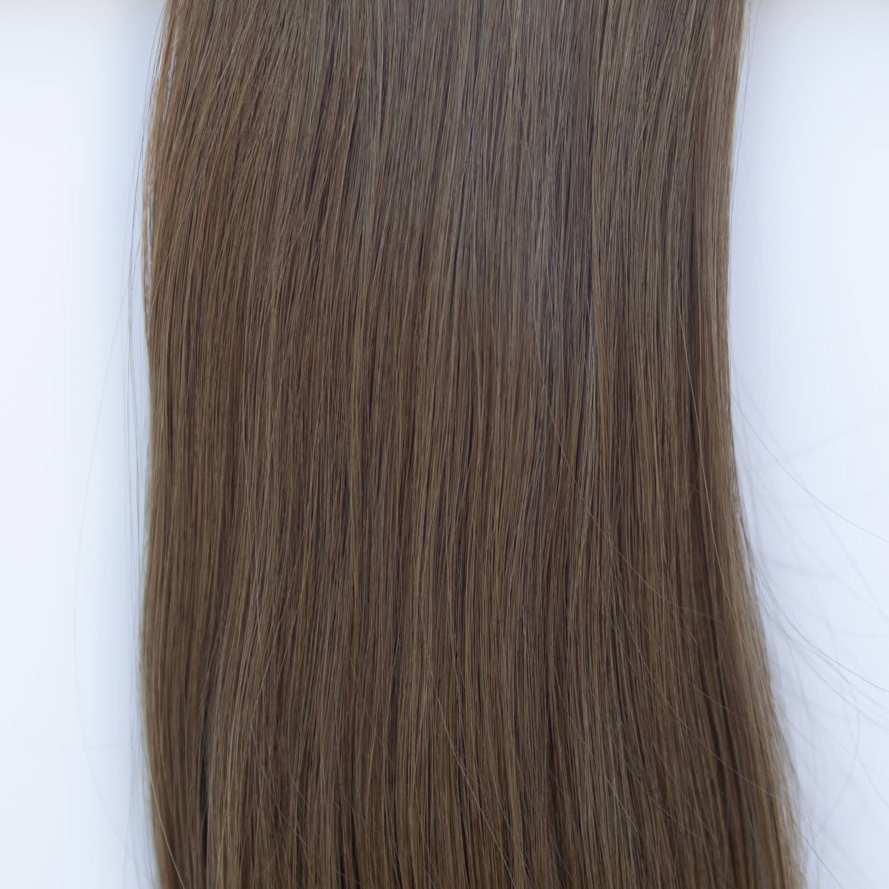 Machine-Tied Weft 20" 145g Pro Blend Hair Extensions - #4 Roasted Waln ...